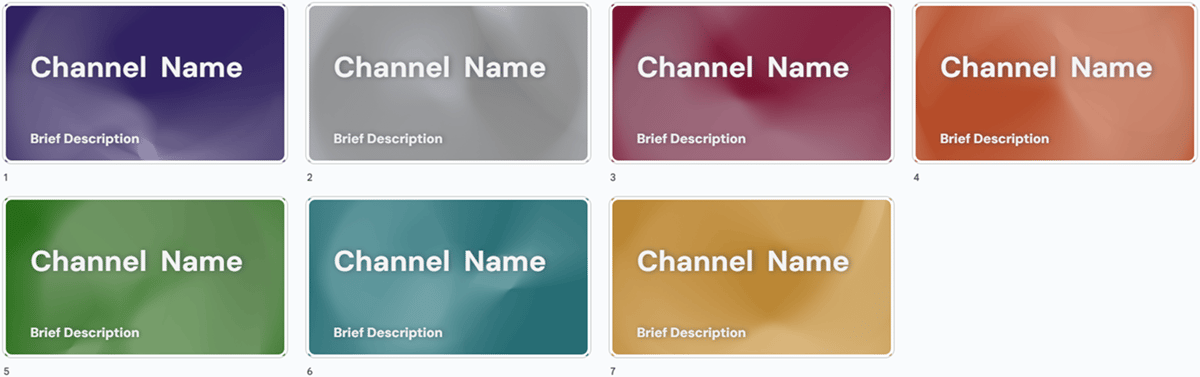 New Templates for Channel and Key Cards Now Available