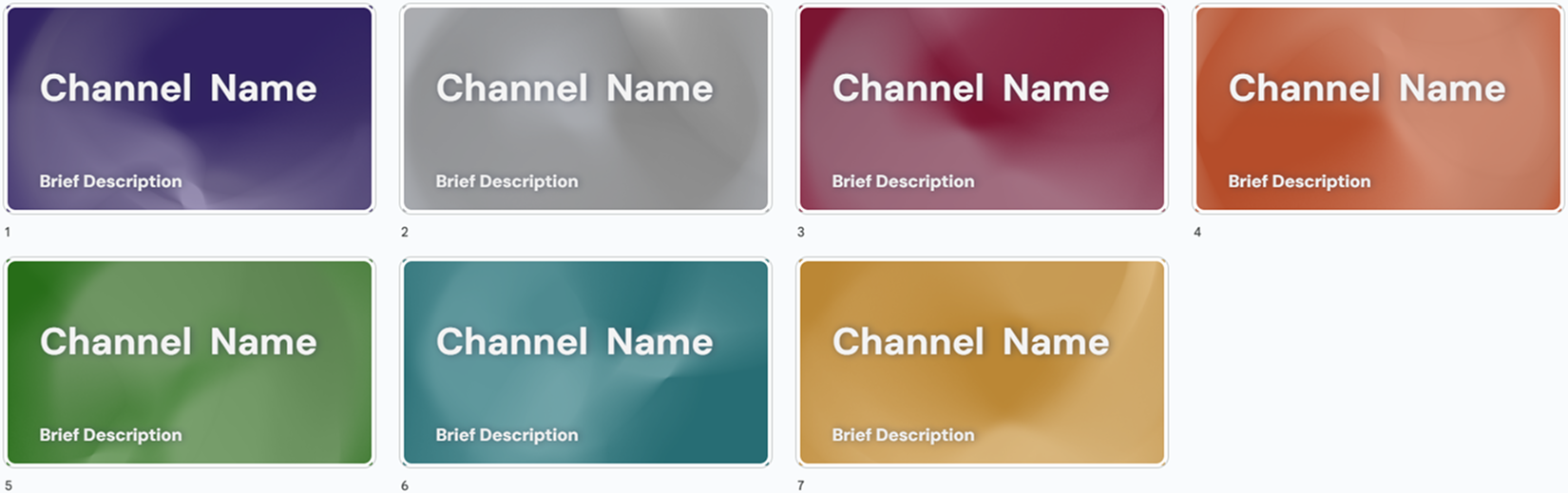 New Templates for Channel and Key Cards Now Available