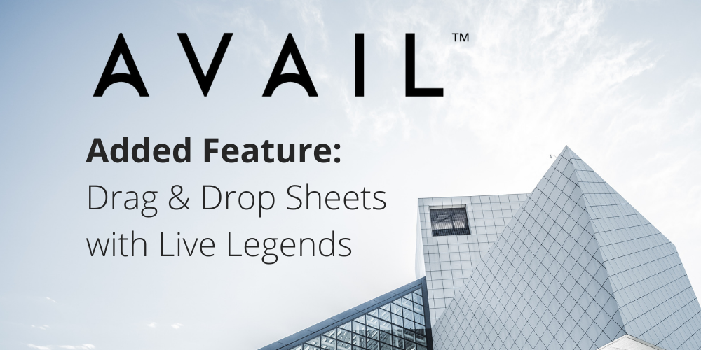 Added Feature: Drag & Drop Sheets with Live Legends
